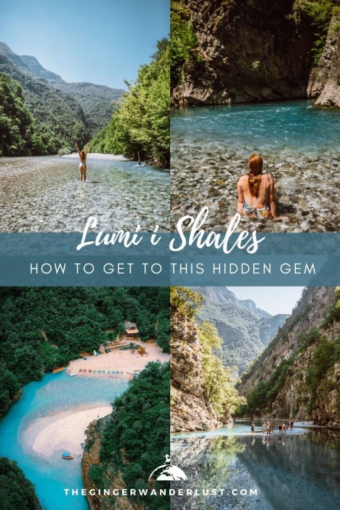 How to get to Lumi i Shales (Lake Komani) - The Ginger Wanderlust